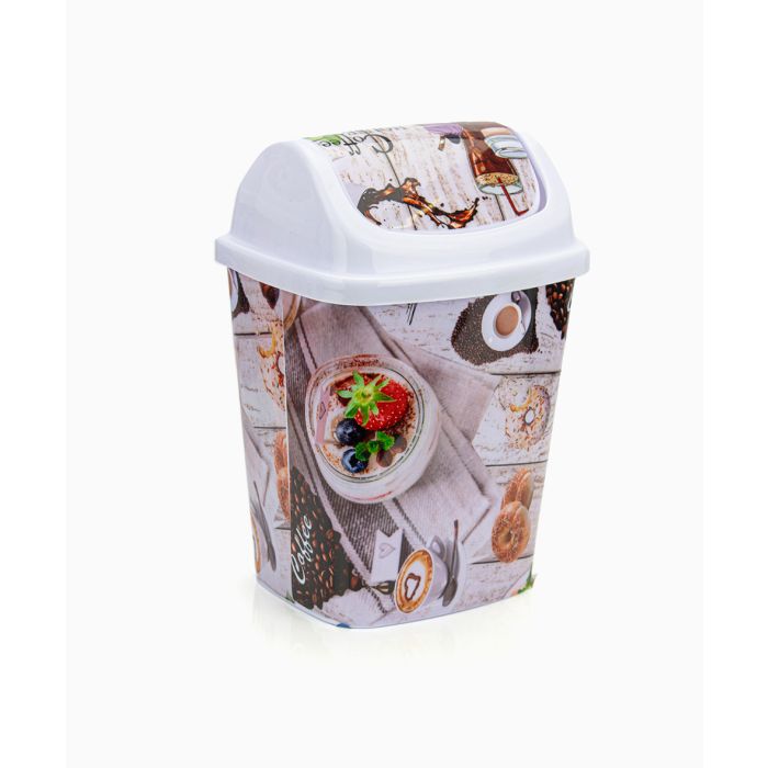 Mini Printed Dustbin